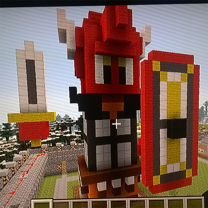 Minecraft Cassius Statue by The-Common-Commander on DeviantArt