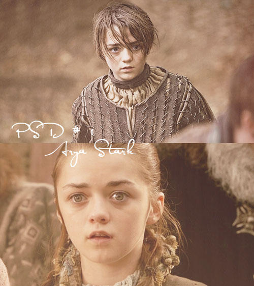 PSD - Arya Stark 1 by keivra on DeviantArt