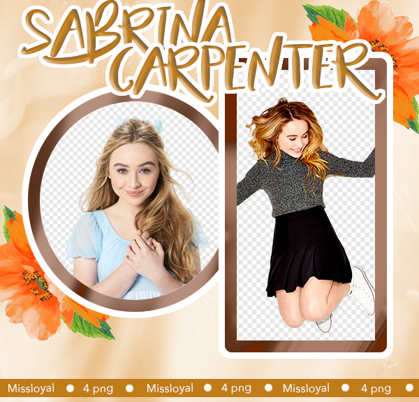 PNG PACK 2 - Sabrina Carpenter by MissLoyal on DeviantArt