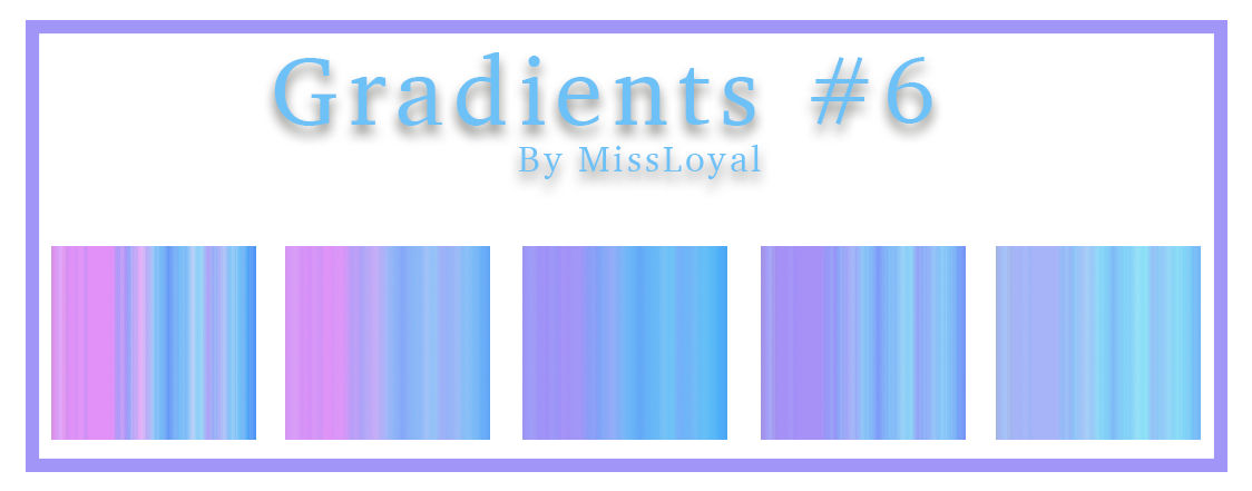 Gradients #6 by MissLoyal on DeviantArt