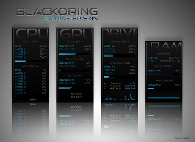 BlackOring - Rainmeter Skin by k-limes on DeviantArt