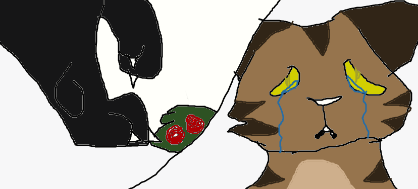 Leafpool cheating death by WarriorCatDeaths on DeviantArt