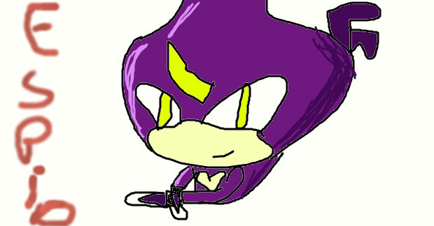 A bit of Espio by LazyLatias on DeviantArt