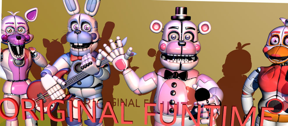 (C4D/FNAF) Original funtimes by srxcomptor4R7 on DeviantArt