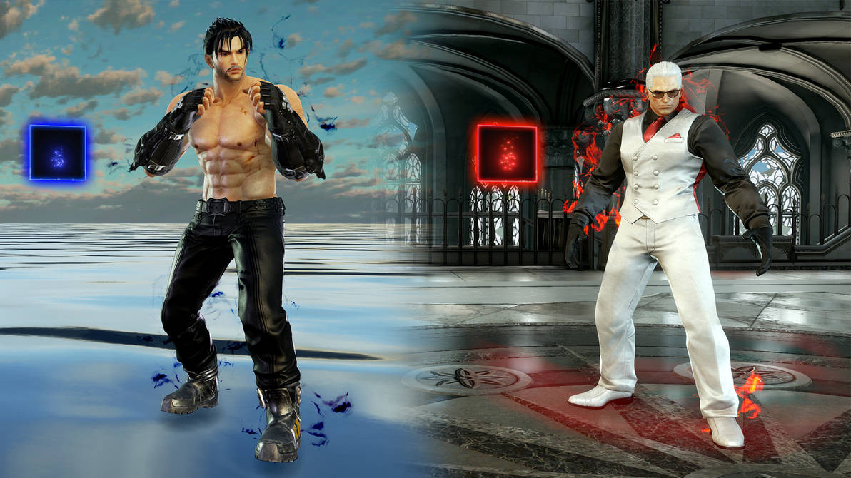 Tekken 7 - Black and Red auras by Rafizas on DeviantArt