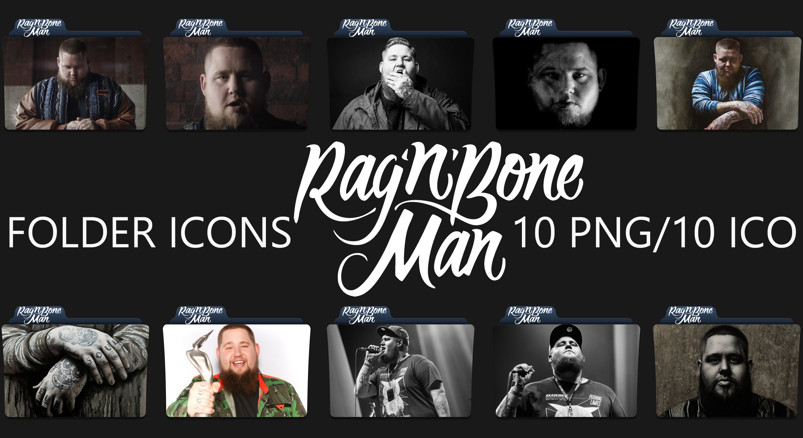Rag'n'Bone Man Folder Icons Pack by ChrisNeville85 on DeviantArt