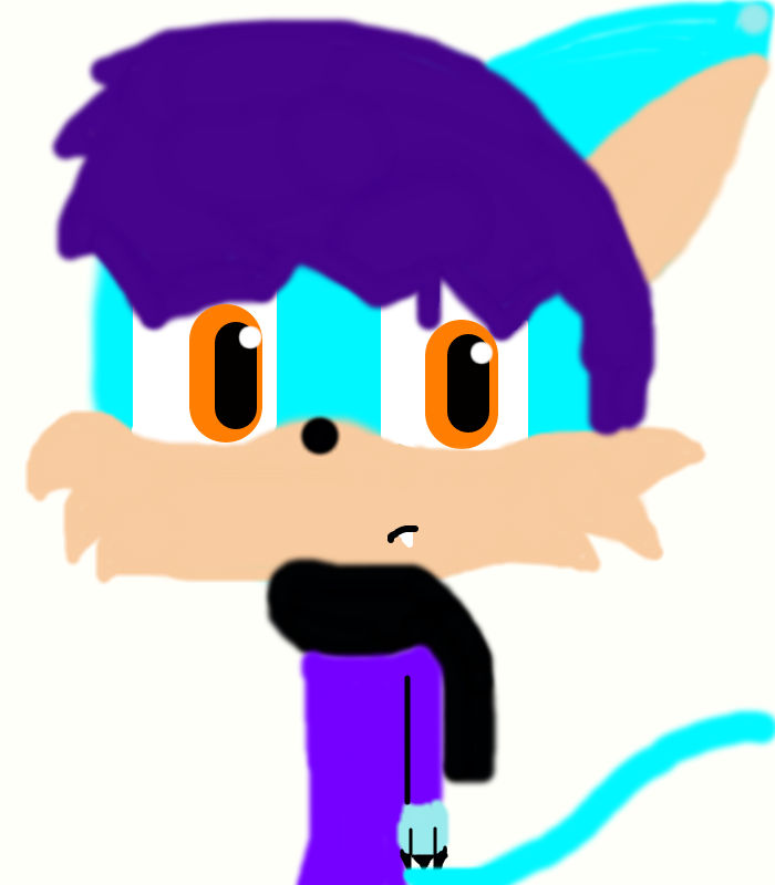 Sonic fan character: Kitten the Kat by Ci-WolfTheWerewolf on DeviantArt