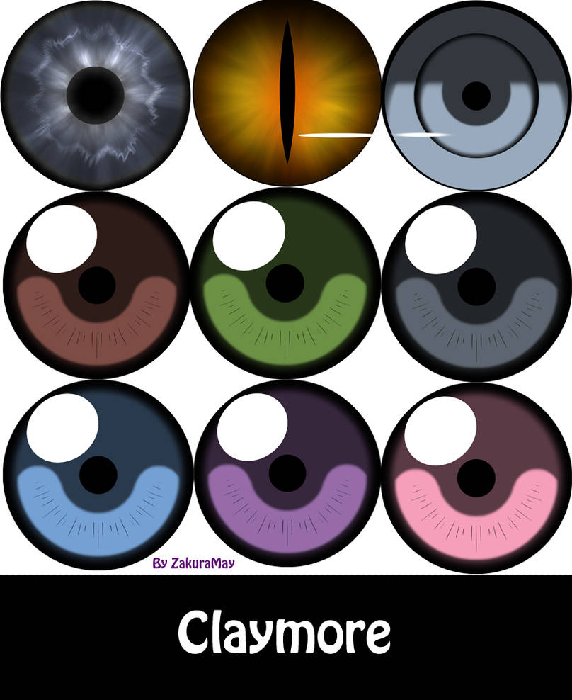 [Claymore] Eye Texture [+Download] by Metra-Philia on DeviantArt