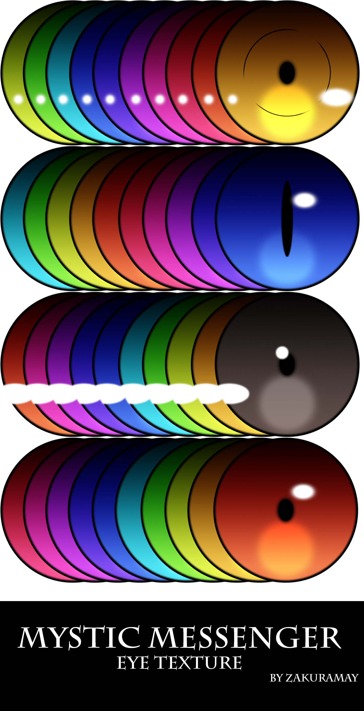 [Mystic Messenger] Eye Texture [+Download] by Metra-Philia on DeviantArt