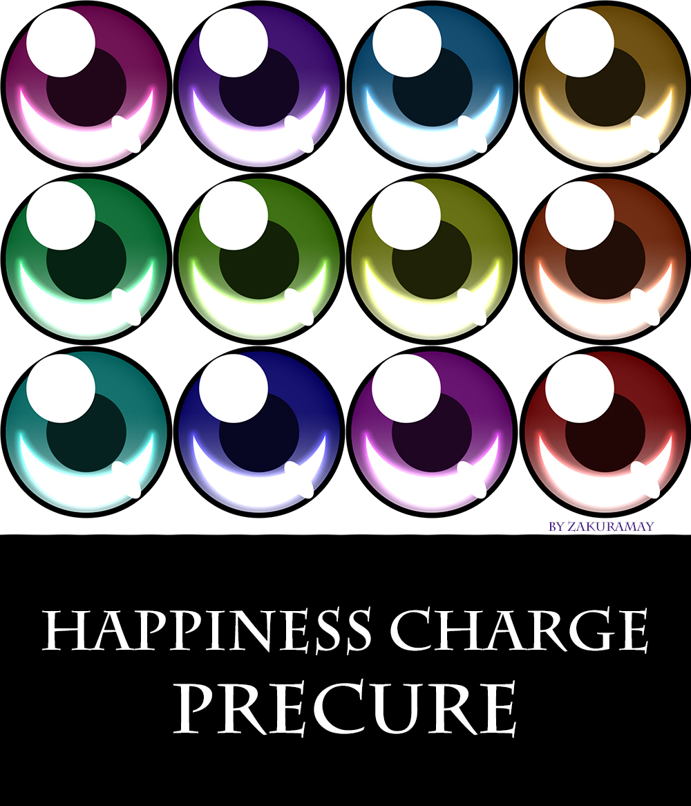 [Happiness Charge PreCure] Eye Texture [+DL] by Metra-Philia on DeviantArt