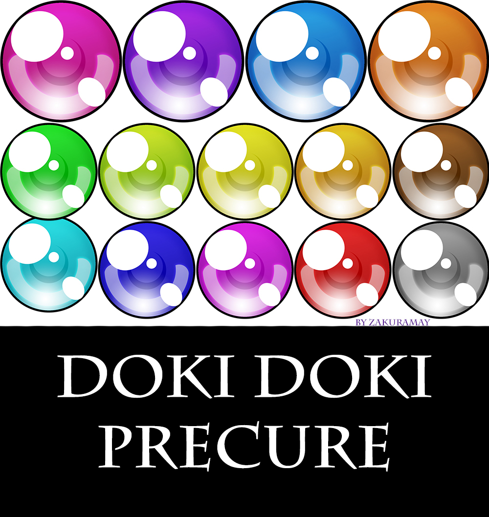 [Doki Doki PreCure] Eye Texture [+DL] by Metra-Philia on DeviantArt