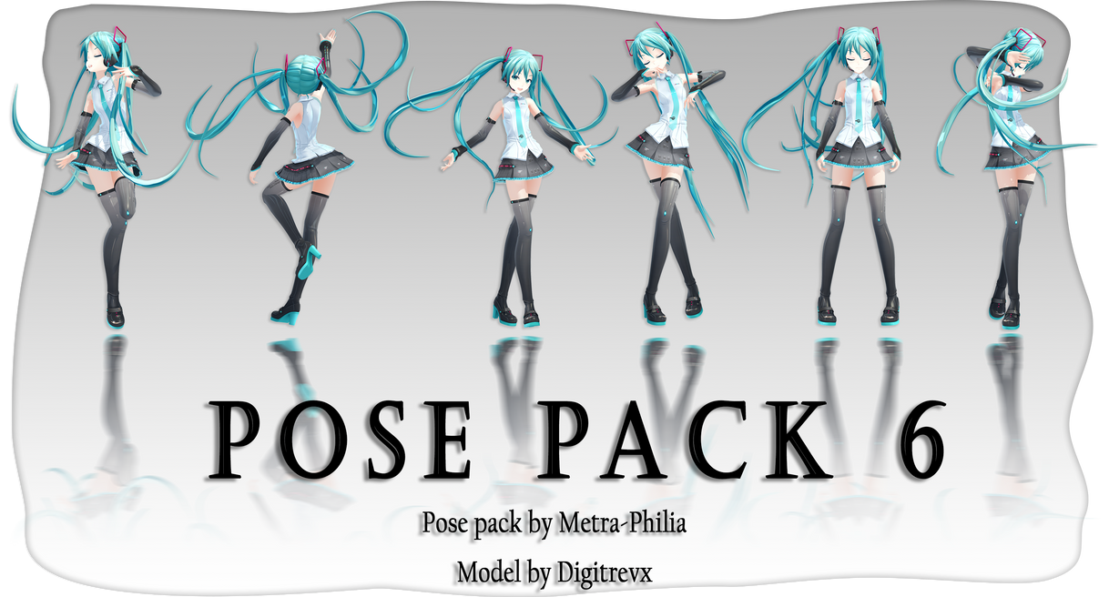 [ MMD Pose Pack Download] #6 by Metra-Philia on DeviantArt