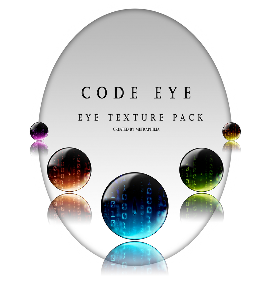 [Eye Texture Pack] Code Eye Free DL + Premium.psd by Metra-Philia on ...