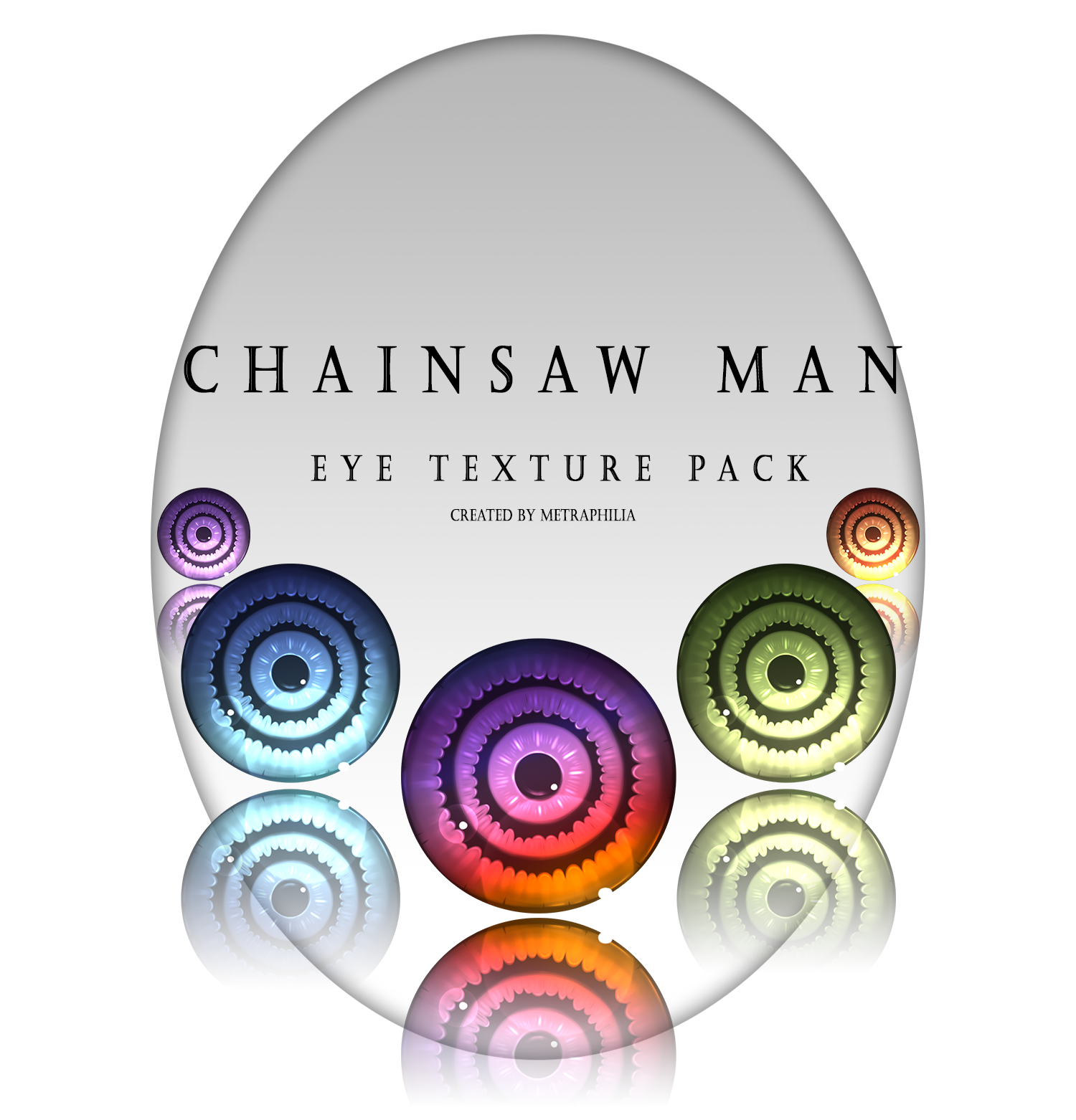 [Commission Eye Texture] Chainsaw Man Free + PTU by Metra-Philia on ...