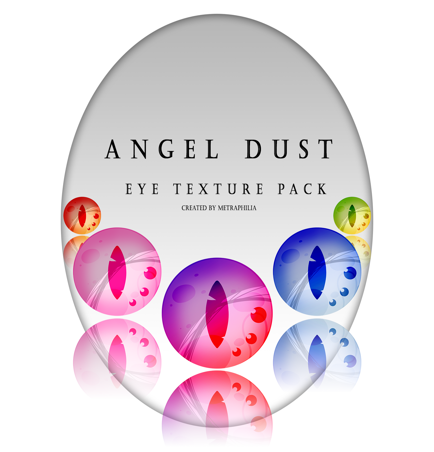 [Cartoon Eye Texture] Angel dust Free Pack + PTU by Metra-Philia on ...