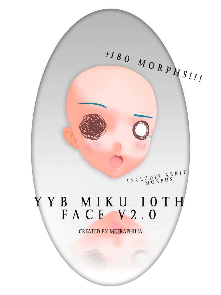 [Face By Metra-Philia] YYB Miku's 10th Face V2 by Metra-Philia on ...