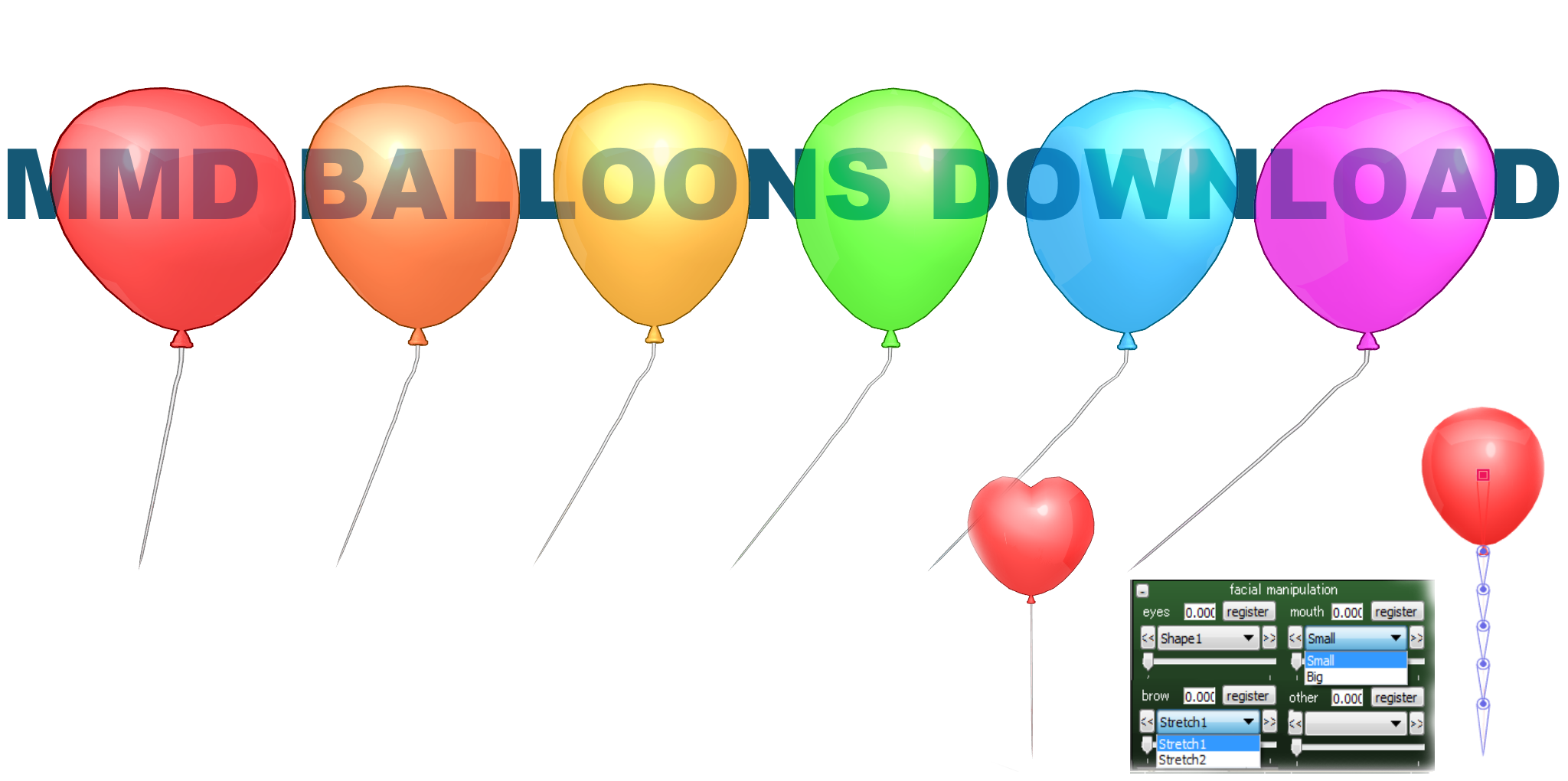 Baloons MMD DOWNLOAD (MMD ORIGINAL) by VanillaBear3600 on DeviantArt