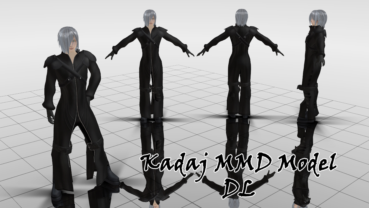 Kadaj MMD Model DL by KadajoGameOver on DeviantArt