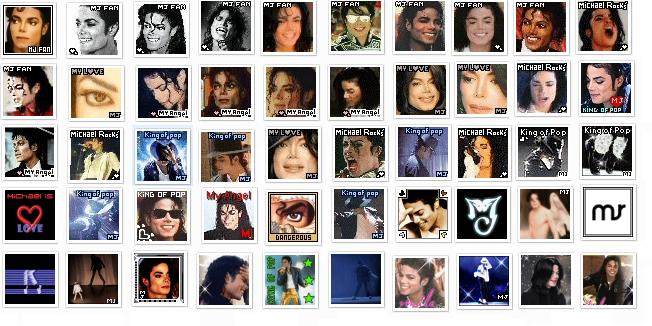 MJ's avatars pack 50x50 by J4smin85 on DeviantArt