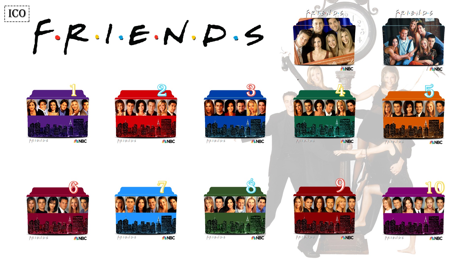 Friends Folder Icon by monisegn on DeviantArt