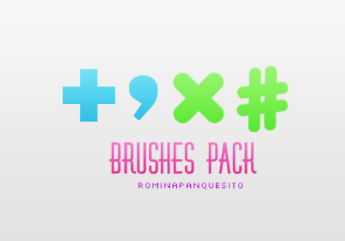 +Brush pack. | ASL download. by Romina-panquesito on DeviantArt