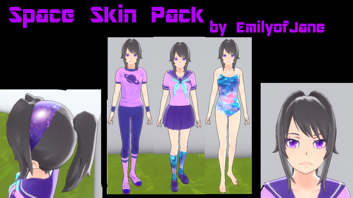 Space Skin Pack (DL) by emilyofjane on DeviantArt