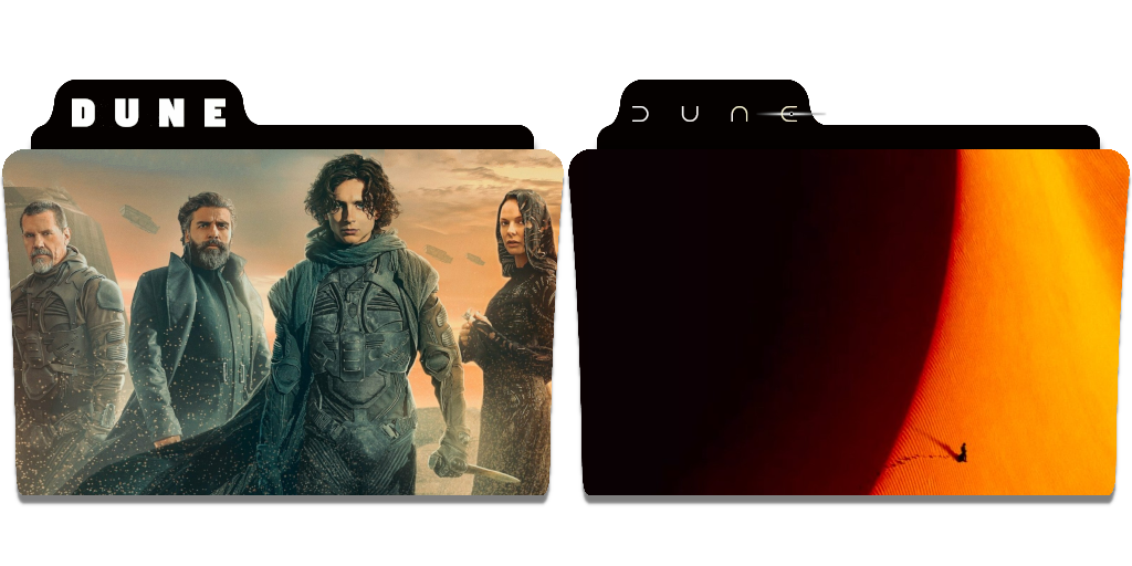 Dune (2021) 2-Folder Icon Pack by pinoymayfire on DeviantArt