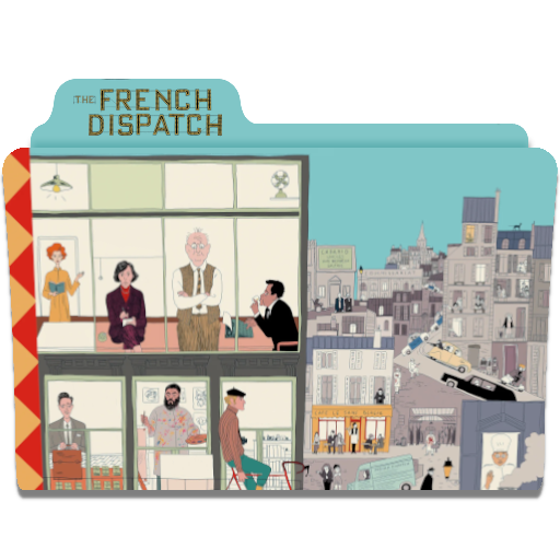 The French Dispatch (2021) v2 Folder Icon by pinoymayfire on DeviantArt