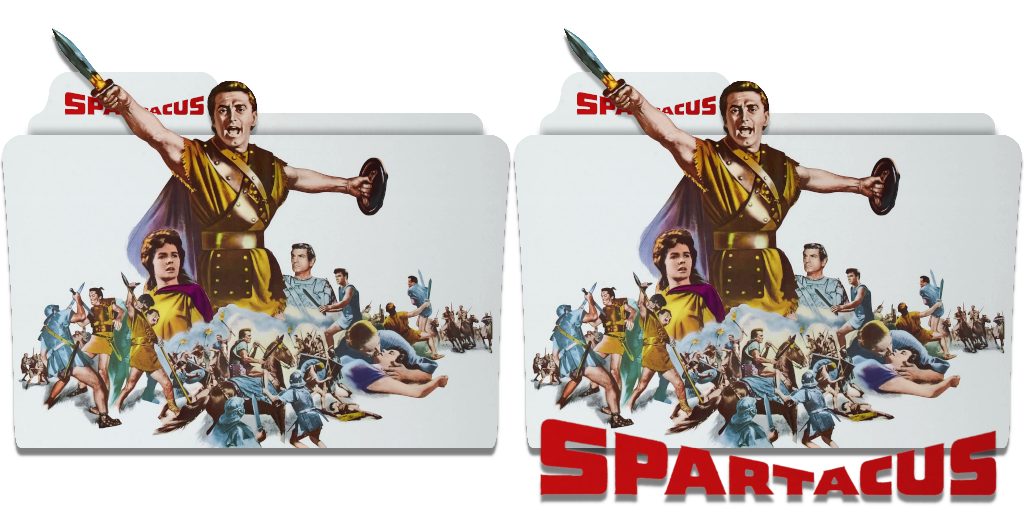 Spartacus (1960) Folder Icon by pinoymayfire on DeviantArt