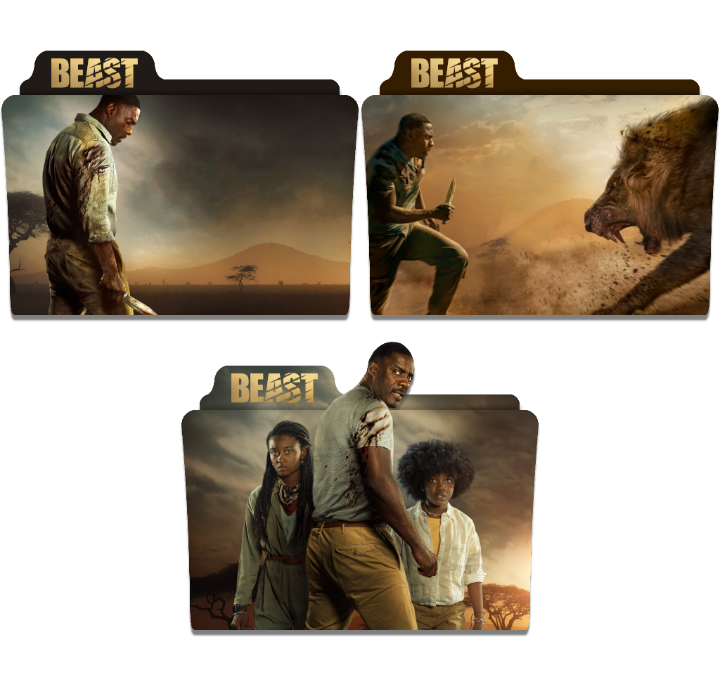 Beast (2022) 3-Folder Icon Pack by pinoymayfire on DeviantArt