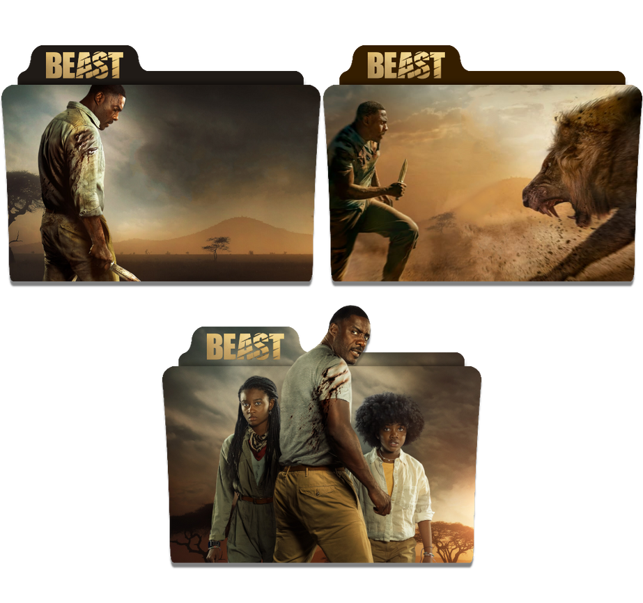 Beast (2022) 3-Folder Icon Pack by pinoymayfire on DeviantArt