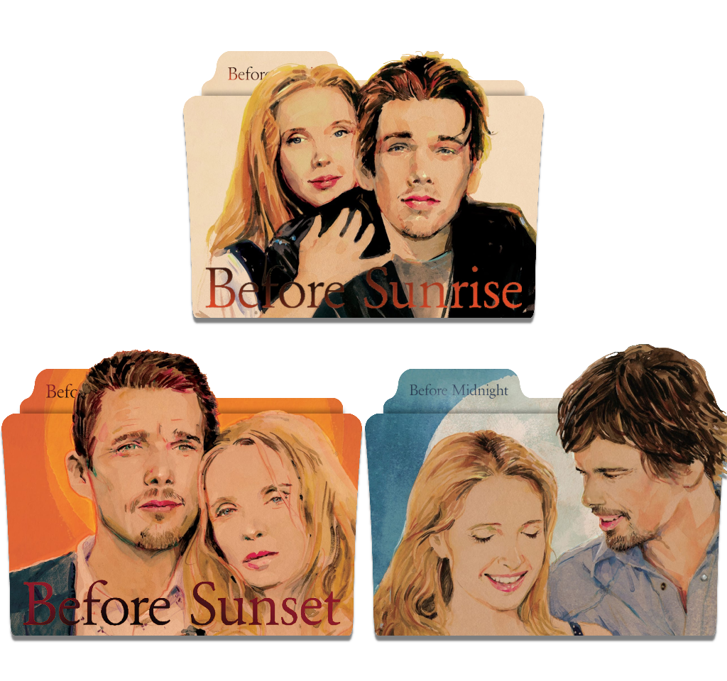 Before Trilogy (1995-2013) Criterion Folder Icons by pinoymayfire on ...