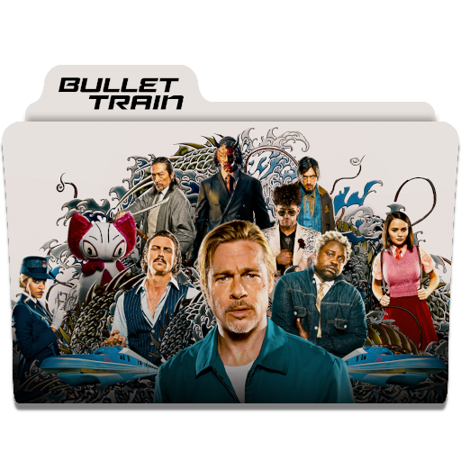 Bullet Train (2022) Folder Icon by pinoymayfire on DeviantArt