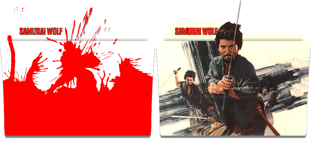 Samurai Wolf (1966) 2-Folder Icon Pack by pinoymayfire on DeviantArt