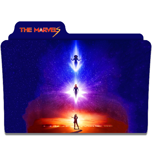 The Marvels (2023) Folder Icon by pinoymayfire on DeviantArt