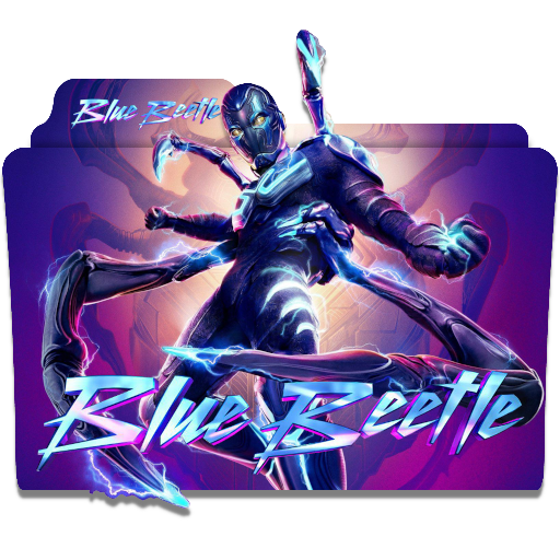 Blue Beetle (2023) v2 Folder Icon by pinoymayfire on DeviantArt