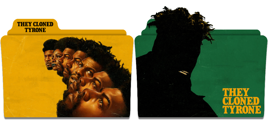 They Cloned Tyrone (2023) 2-Folder Icon Pack by pinoymayfire on DeviantArt