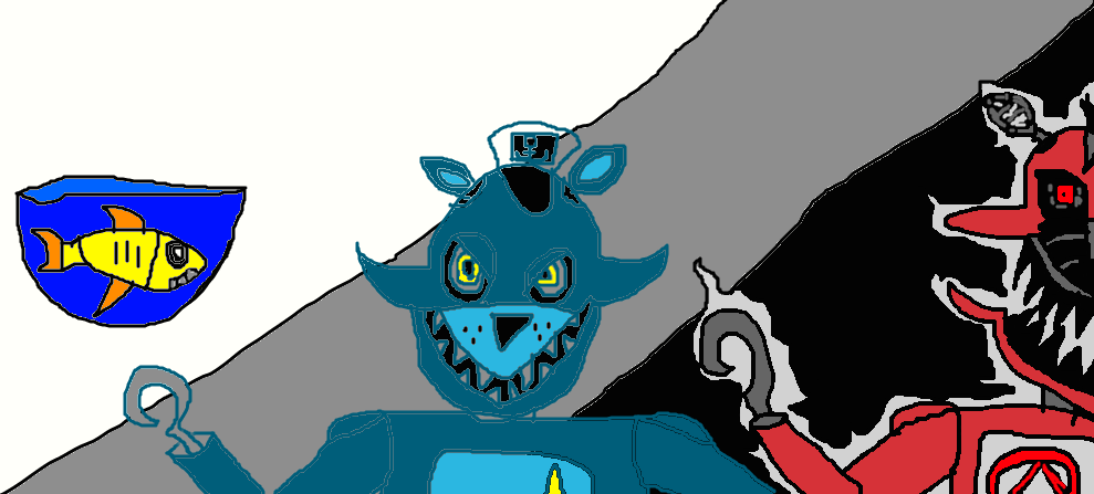 Made up fnaf animatronic (Foxy) by scizor999 on DeviantArt