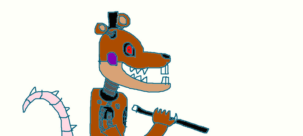 Funtime Monster Rat (Made up animatronic) by scizor999 on DeviantArt