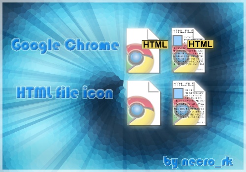 HTML Google Chrome Icons by necro-rk on DeviantArt