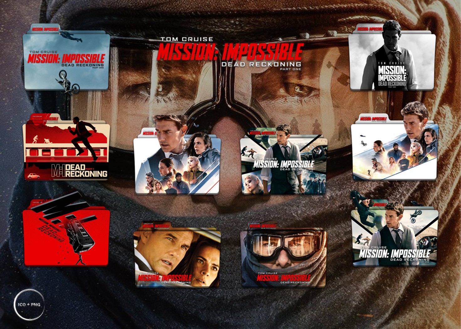 Mission: Impossible - Dead Reckoning folder icons by iamsrr on DeviantArt