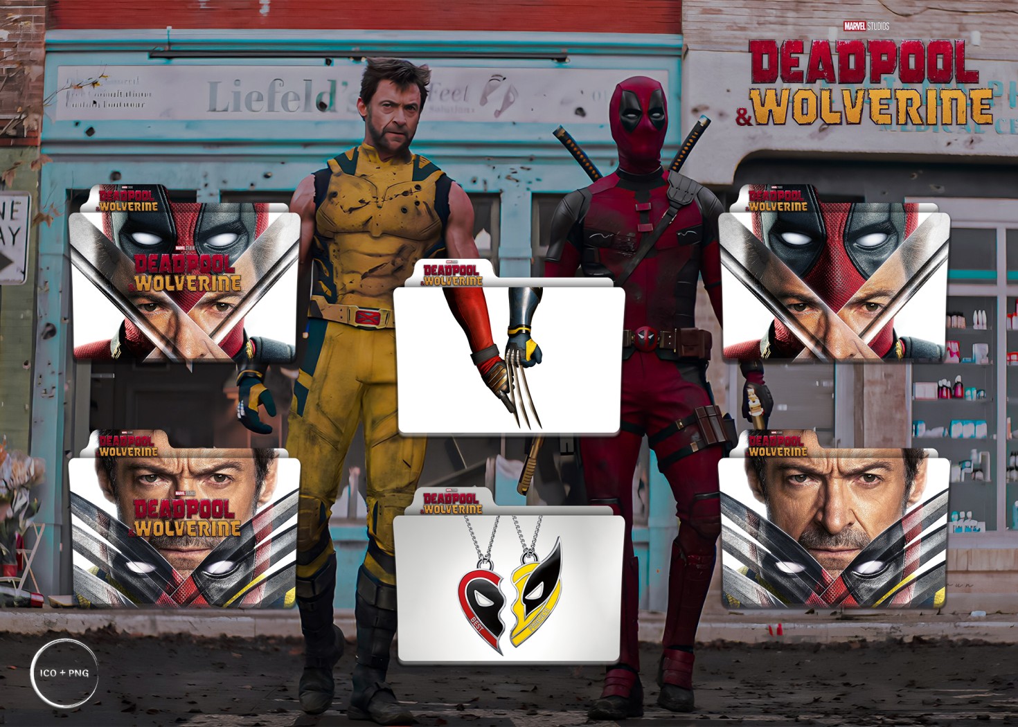 Deadpool and Wolverine (2024) folder icons by iamsrr on DeviantArt