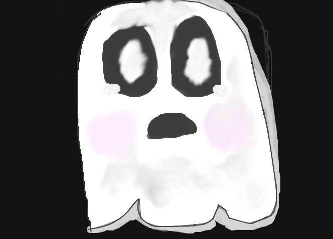 Napstablook by Lil--Art on DeviantArt