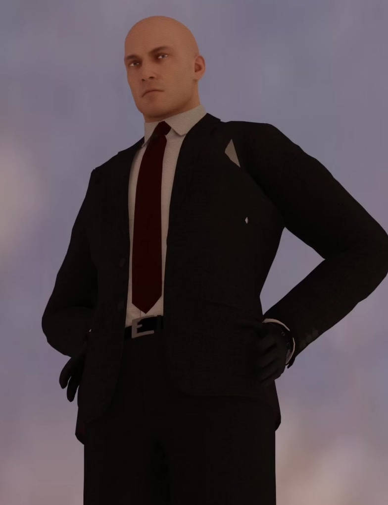 Agent 47 is starving by tinashasa on DeviantArt
