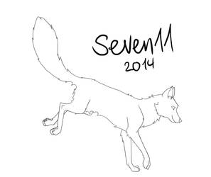 FREE fox lineart on Love-Of-Foxes - DeviantArt