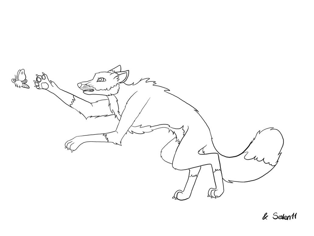 Werefox - Art Collab by seven11ART on DeviantArt