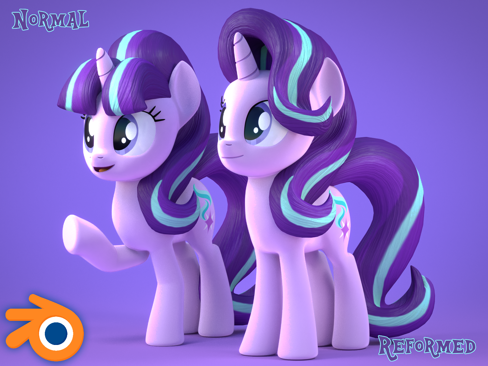 [Blender Release] Starlight Glimmer by MythicSpeed on DeviantArt