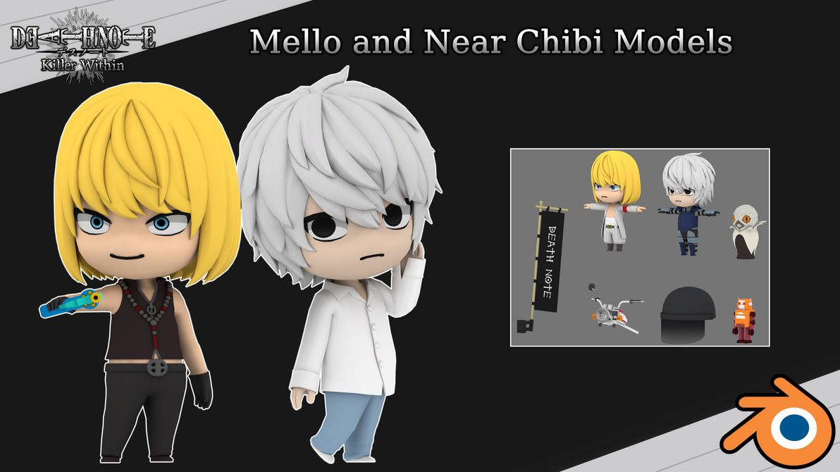[DL] Mello and Near [DEATH NOTE Killer Within] by MythicSpeed on DeviantArt