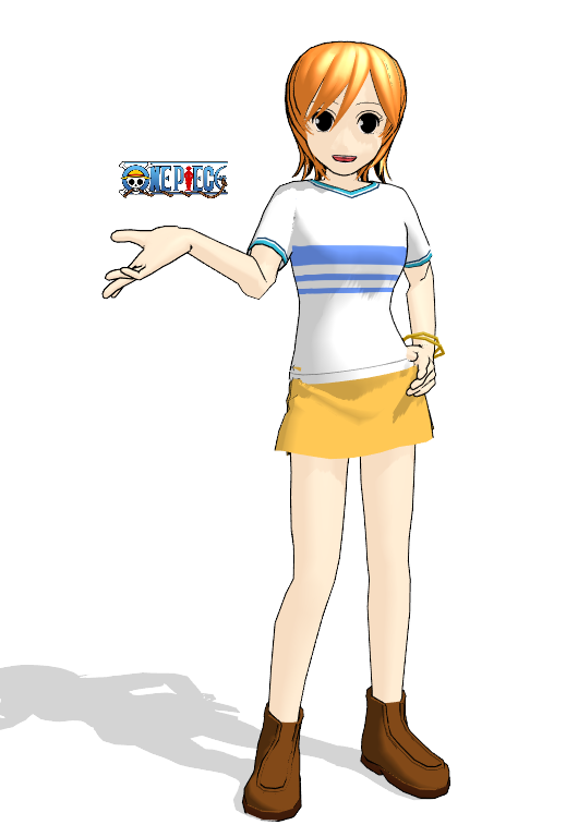MMD Nami by roze11san on DeviantArt