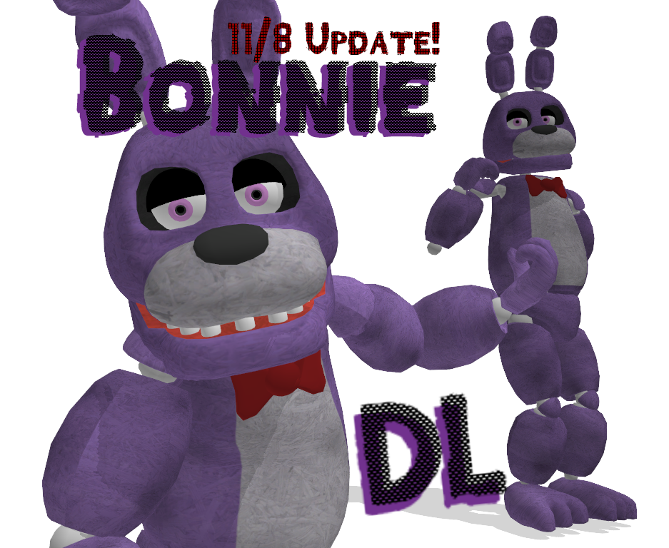 MMD Bonnie FNAF [DL] by roze11san on DeviantArt